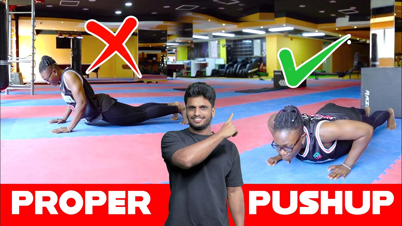 നിങ്ങൾ PUSHUP ചെയ്യുന്നത് ഇതു പോലെയാണോ..? | Proper PUSHUP Tutorial - YouTube