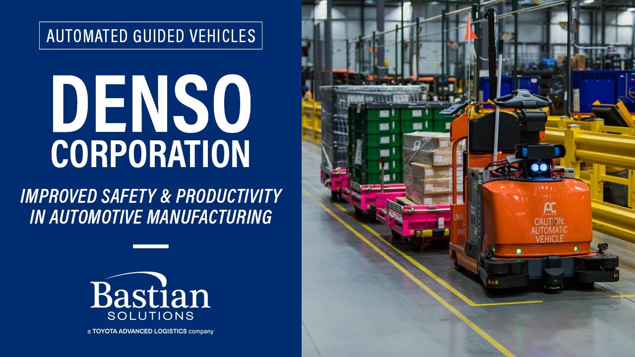 AGVs Eliminate 48% of Process Defects, Improve Safety at DENSO - YouTube