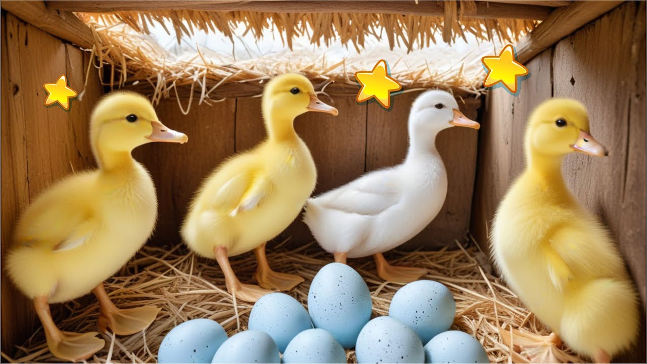 bebek berenang full movie , bebek lucu dan ayam lucu , ducks swimming ...