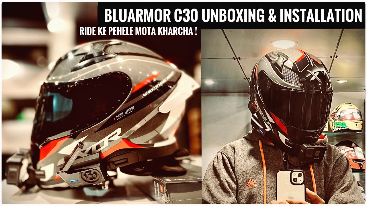 BLUARMOR C30 INTERCOM Unboxing & Installation | Best Affordable ...
