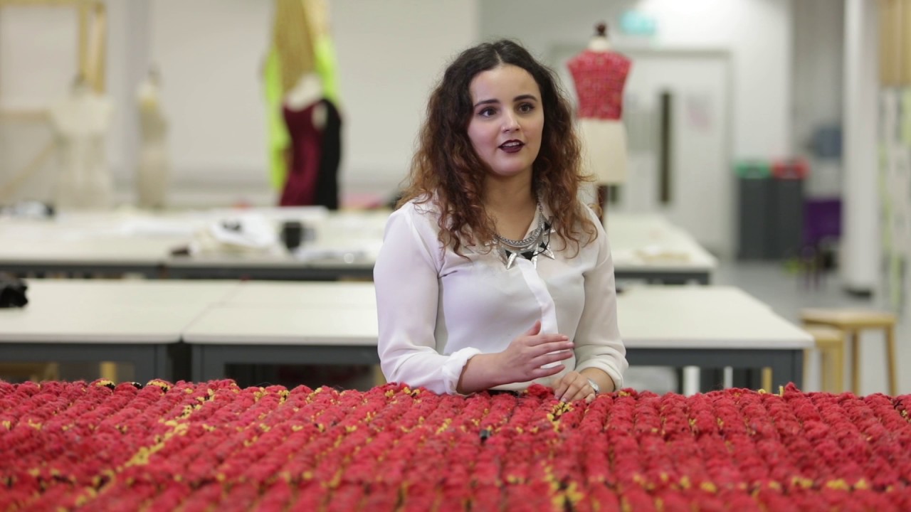 Meet Ana, BA (Hons) Fashion Design - YouTube