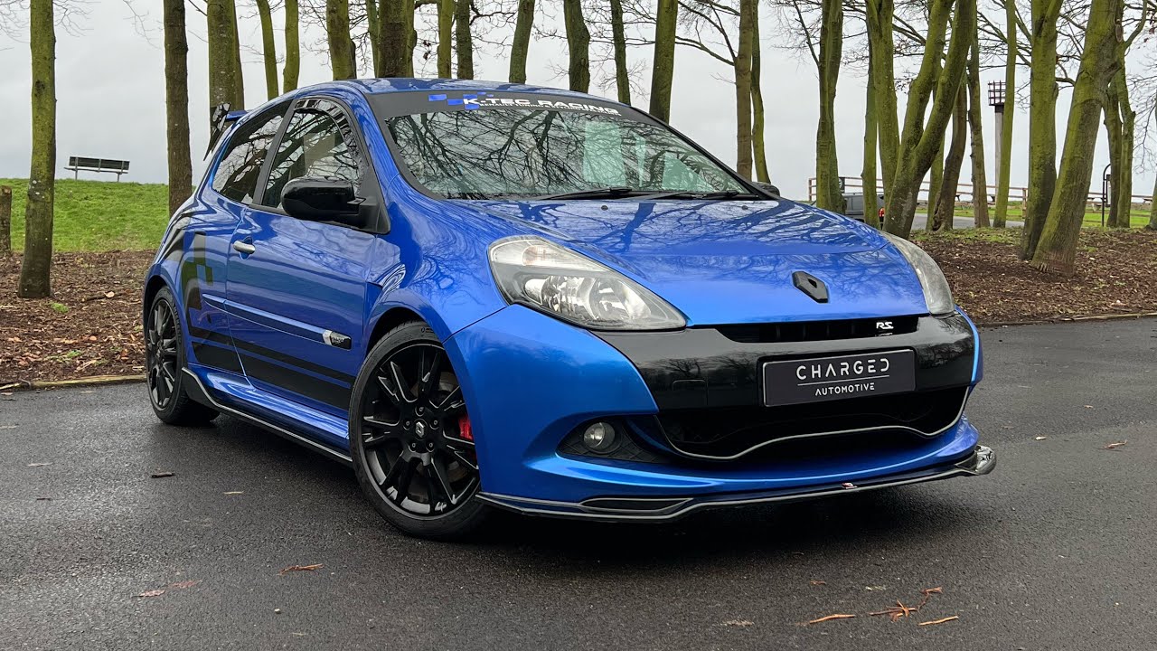 2010 (60) Renault Clio RS Renaultsport 5 Door manual hatchback - YouTube