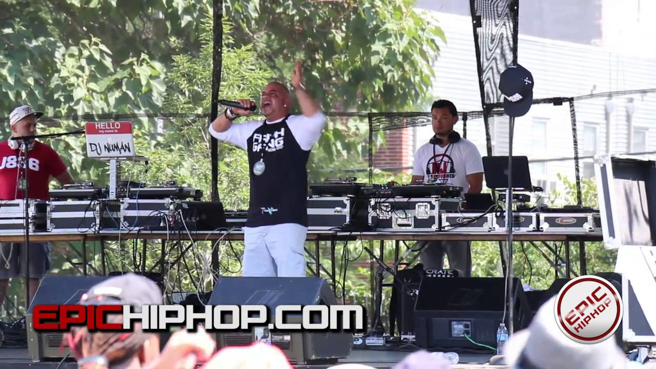 Rapper "Infinite Automatik" live at Rap Fest 2014 Bronx NYC ...