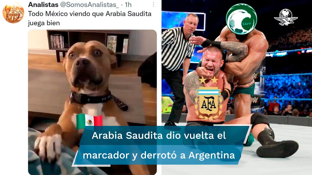 Los mejores memes tras la histórica victoria de Arabia Saudita sobre ...