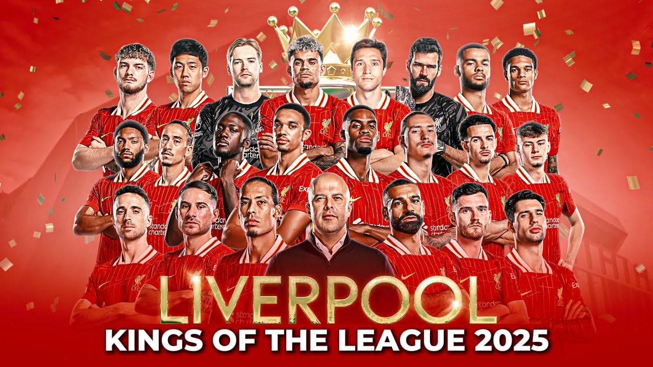 🎵 Liverpool – KINGS OF THE LEAGUE 2025 | 🎵 Music Football Rap #winner # ...