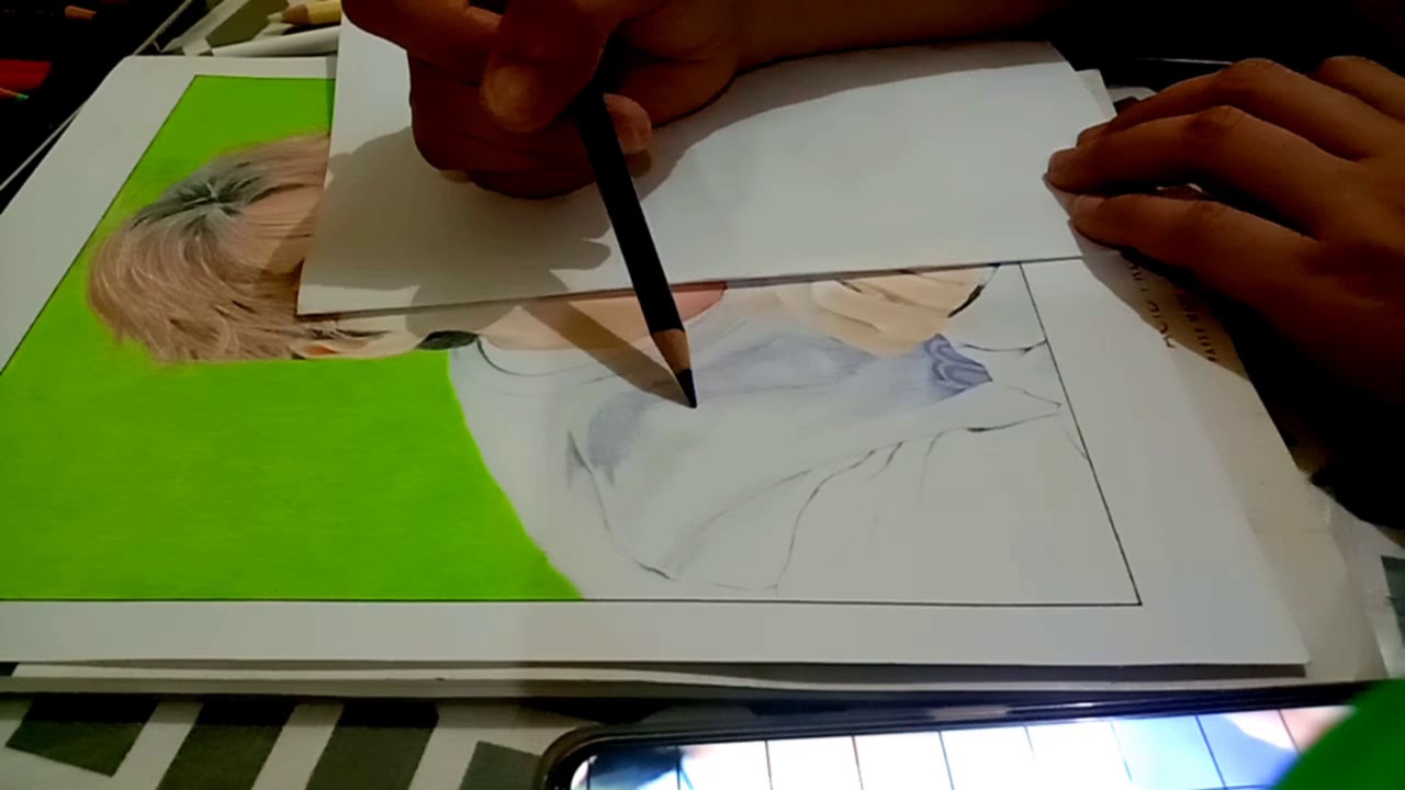 ASTRO MJ timelapse drawing finale - YouTube