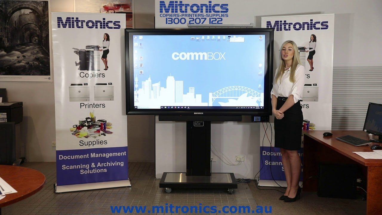CommBox Interactive Screen from Mitronics - YouTube