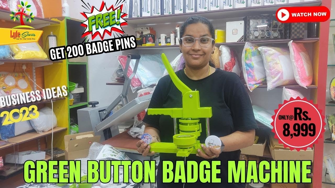 GREEN BUTTON BATCH MACHINE | ONLY AT RS.8999, EARN LAKHS | LYFE STORES ...
