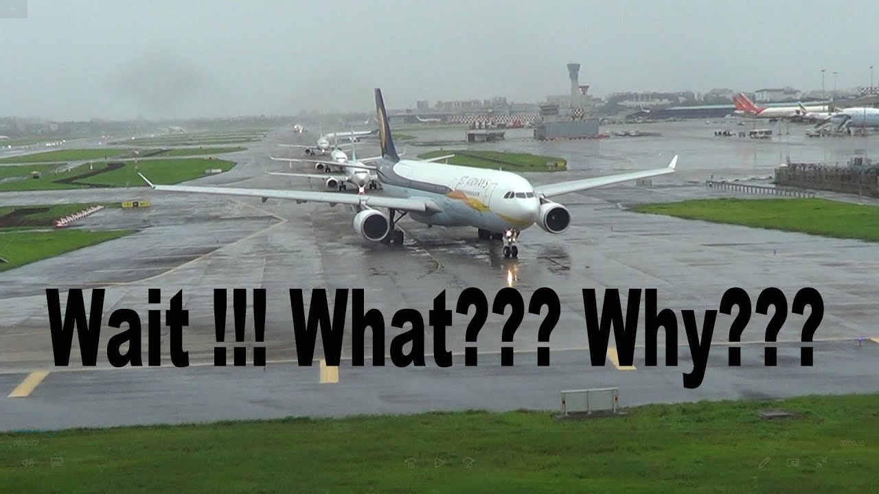 Wait!!!What ?Why?Jet Airways Airbus A330 Pilot Take Long Turn - YouTube