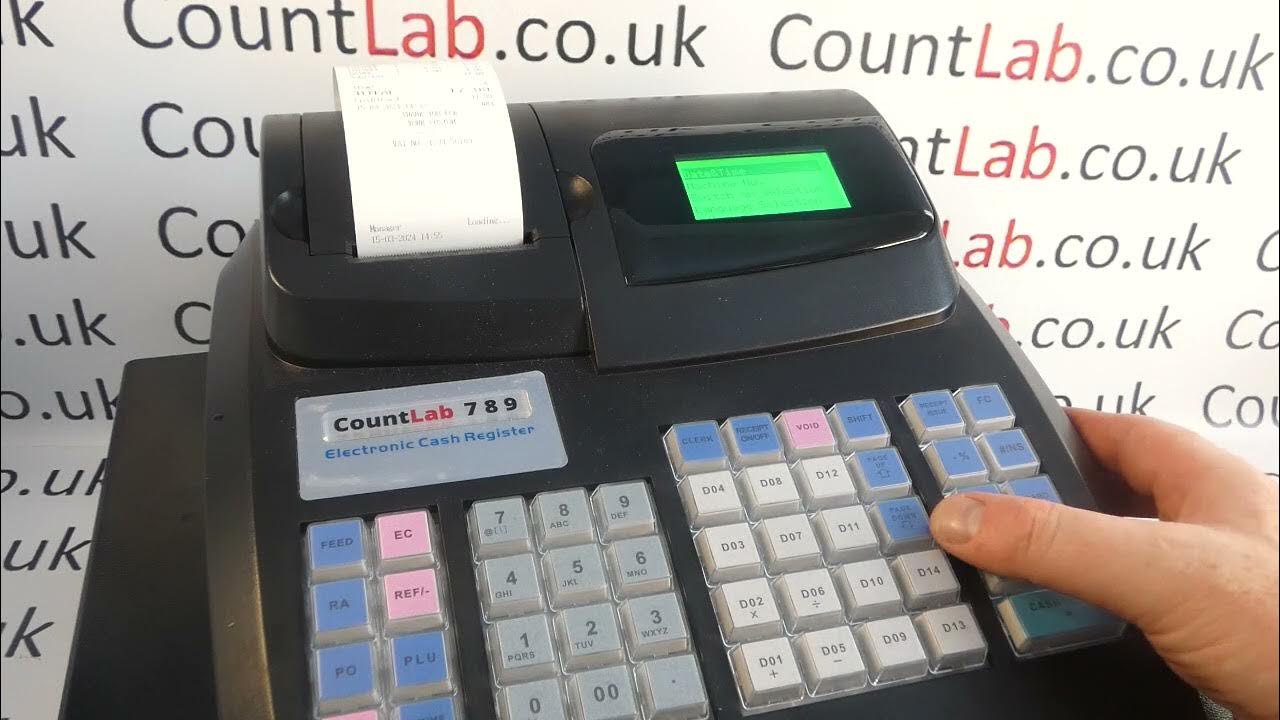 CL802 - How To Add A Terminal Or Machine Number To Till Receipt On Your ...
