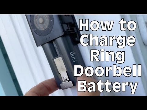How to remove, charge and insert a Ring Doorbell rechargeable battery ...