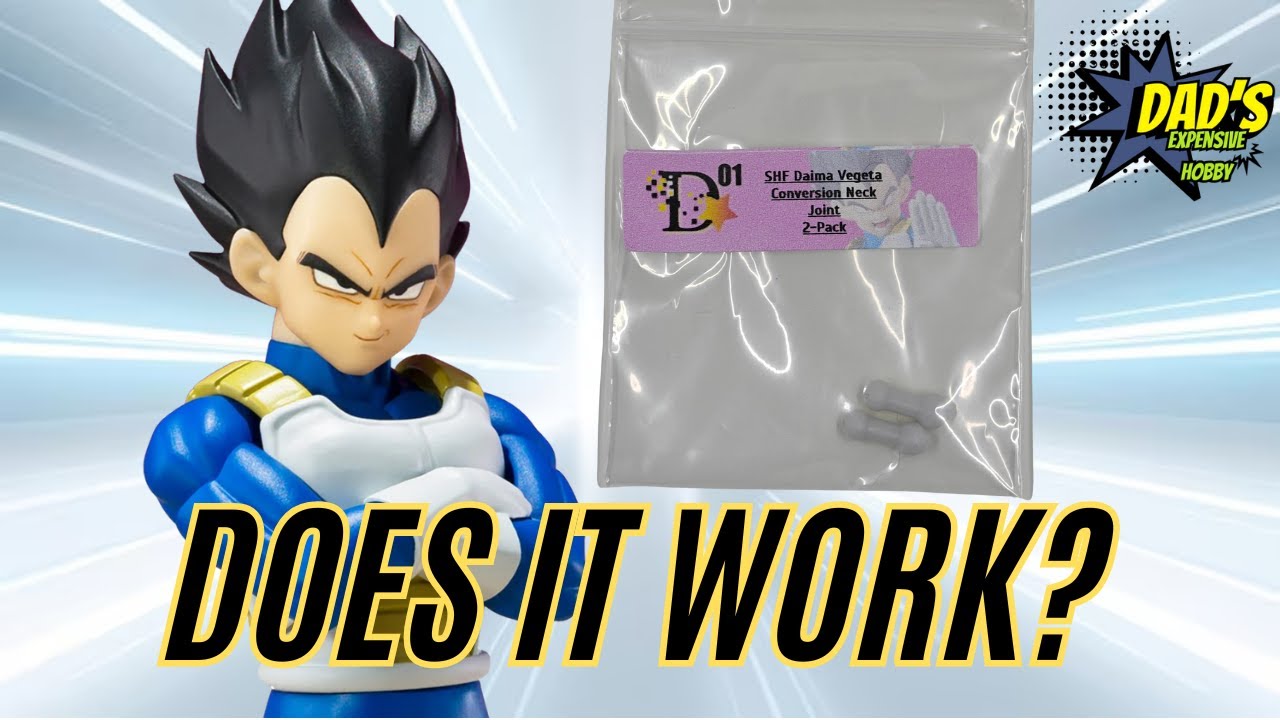 Daima Vegeta CONVERSION NECK PEG 2 Pack REVIEW #dstar01 - YouTube