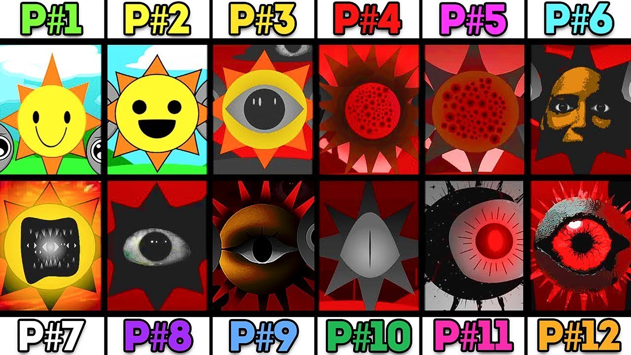 Incredibox Sprunki Horror: Phase 1 VS Phase 2 VS Phase 3 - YouTube