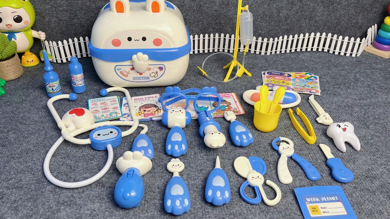 5 Minutes Satisfying With Unboxing cute car Doctor Toys Set | ASMR ...