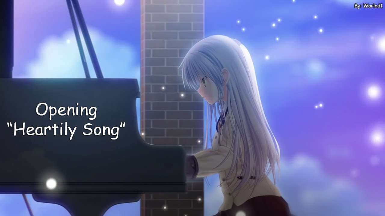 Angel Beats! 1st beat (PC) - Intro/Opening【Heartily Song】4K/60fps - YouTube