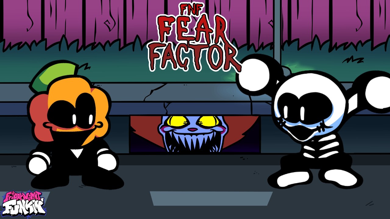 FNF: FEAR FACTOR // Skid and Pump VS Pennywise // Song "Stranger Danger ...