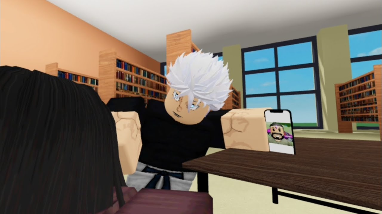 Super Senior Gojo and the Drake Leak recreated in Roblox - YouTube