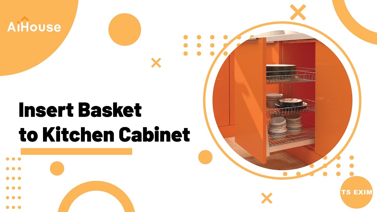 [Kitchen Cabinet FAQ] How to insert basket to kitchen cabinet ...