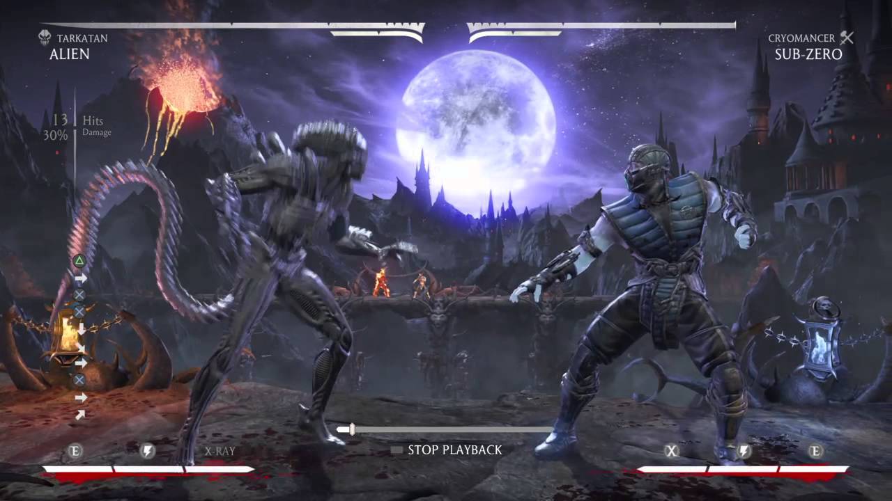 MKX | ALIEN Tarkatan | day 1 combo tutorial - YouTube