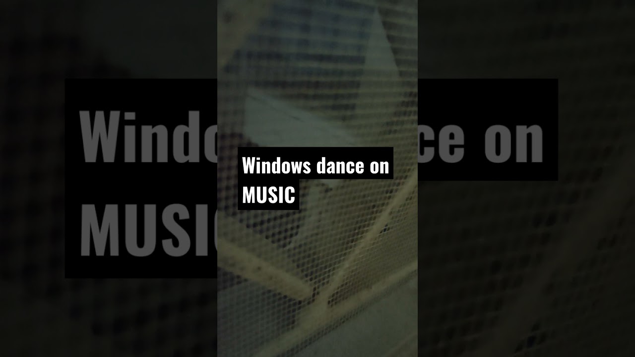 Windows dance on MUSIC - YouTube