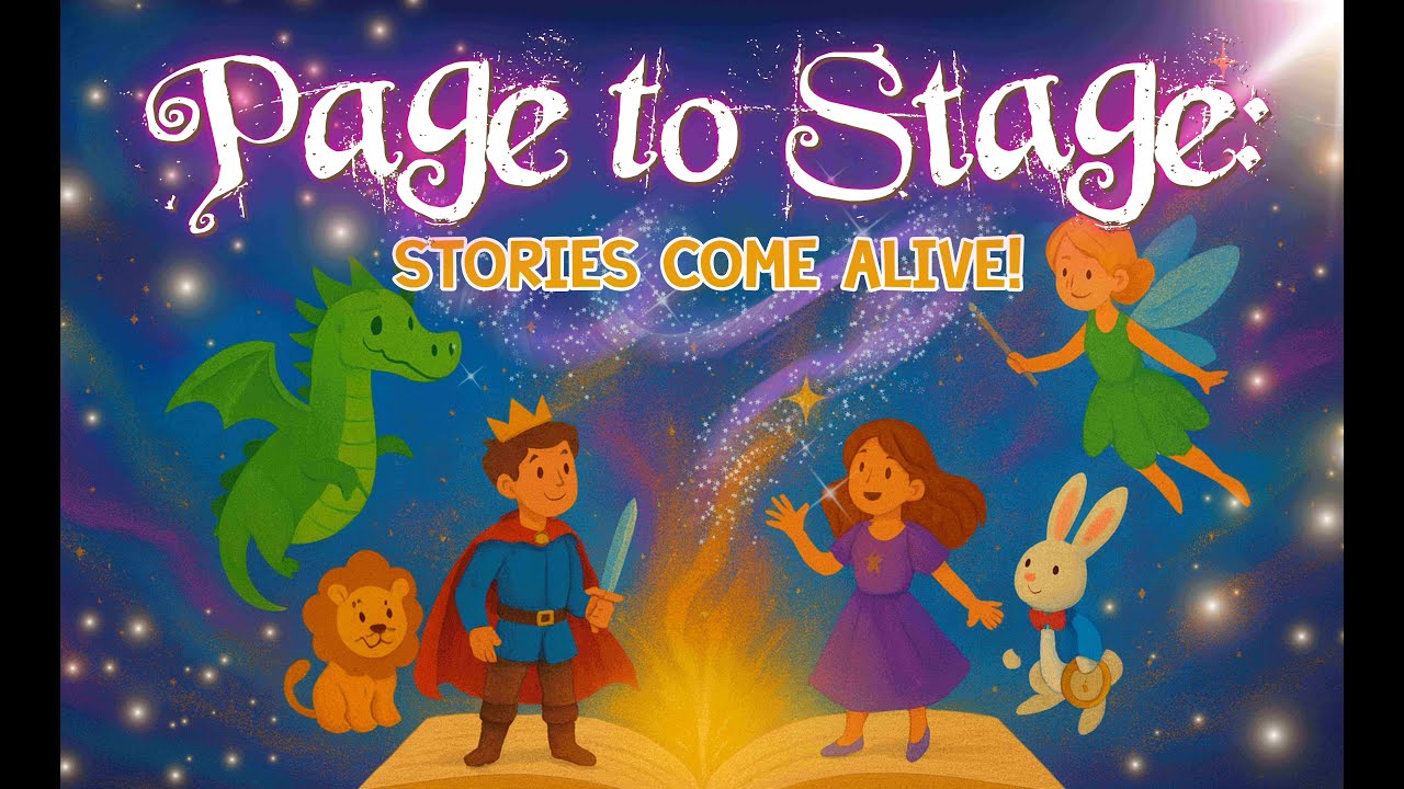 Page to Stage: Stories Come Alive! - YouTube