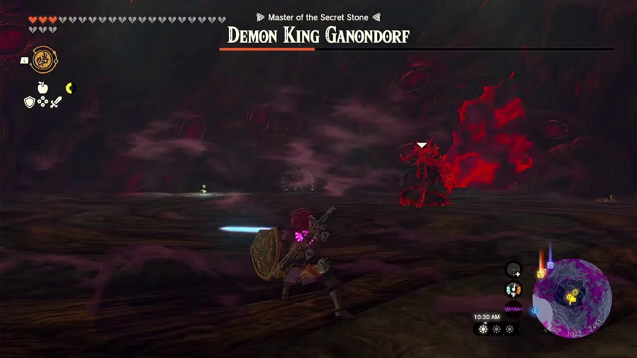 Legen of Zelda TOTK : Demon King fight - YouTube