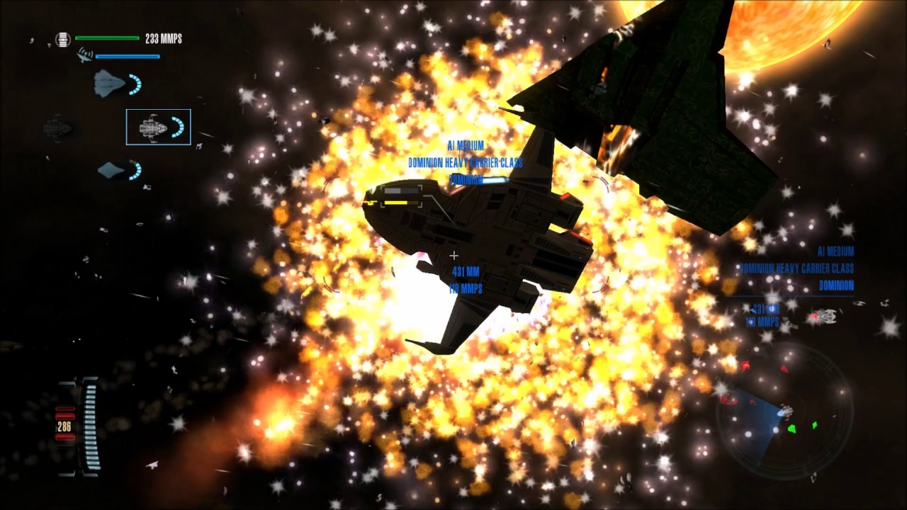 Star Trek Legacy: Ultimate Universe 2.2 - Federation Fighter Group vs ...
