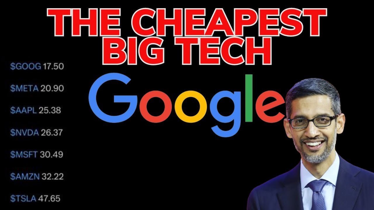 Is it time to buy GOOGLE stock? - is the cheapest big tech undervalued ...