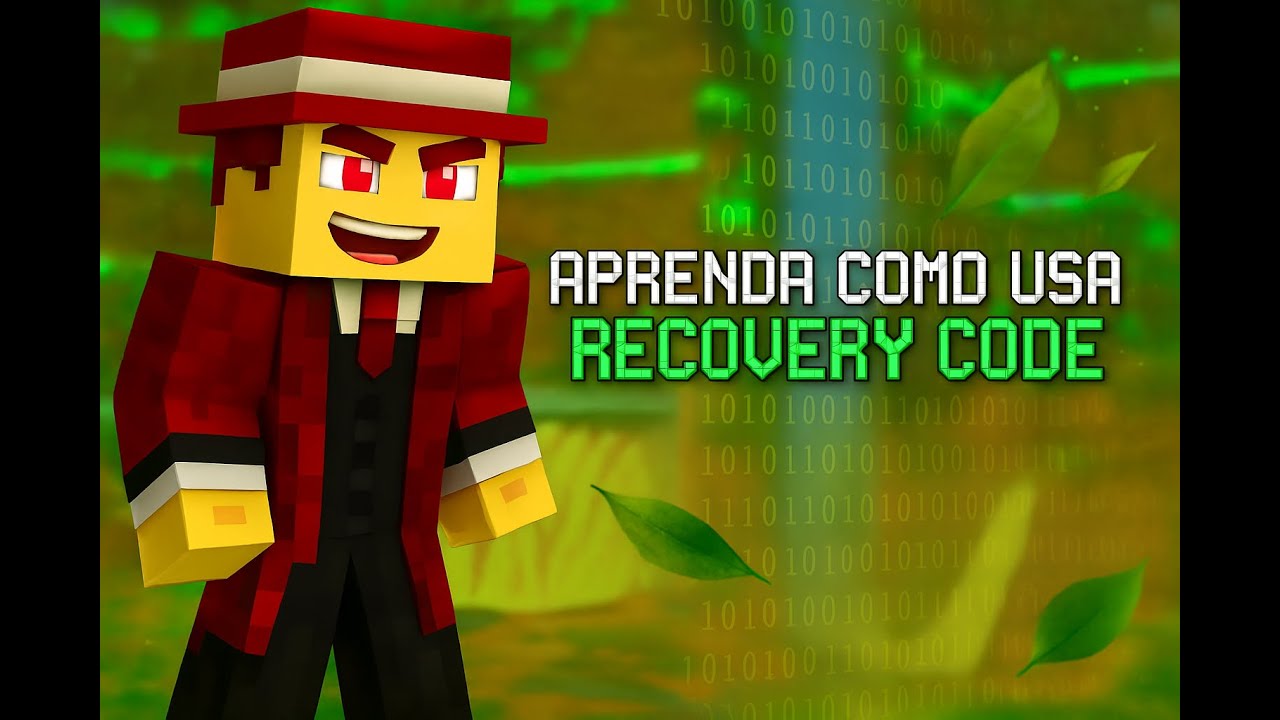 Como acessar e deixar segura sua conta Minecraft usando Recovery Code ...