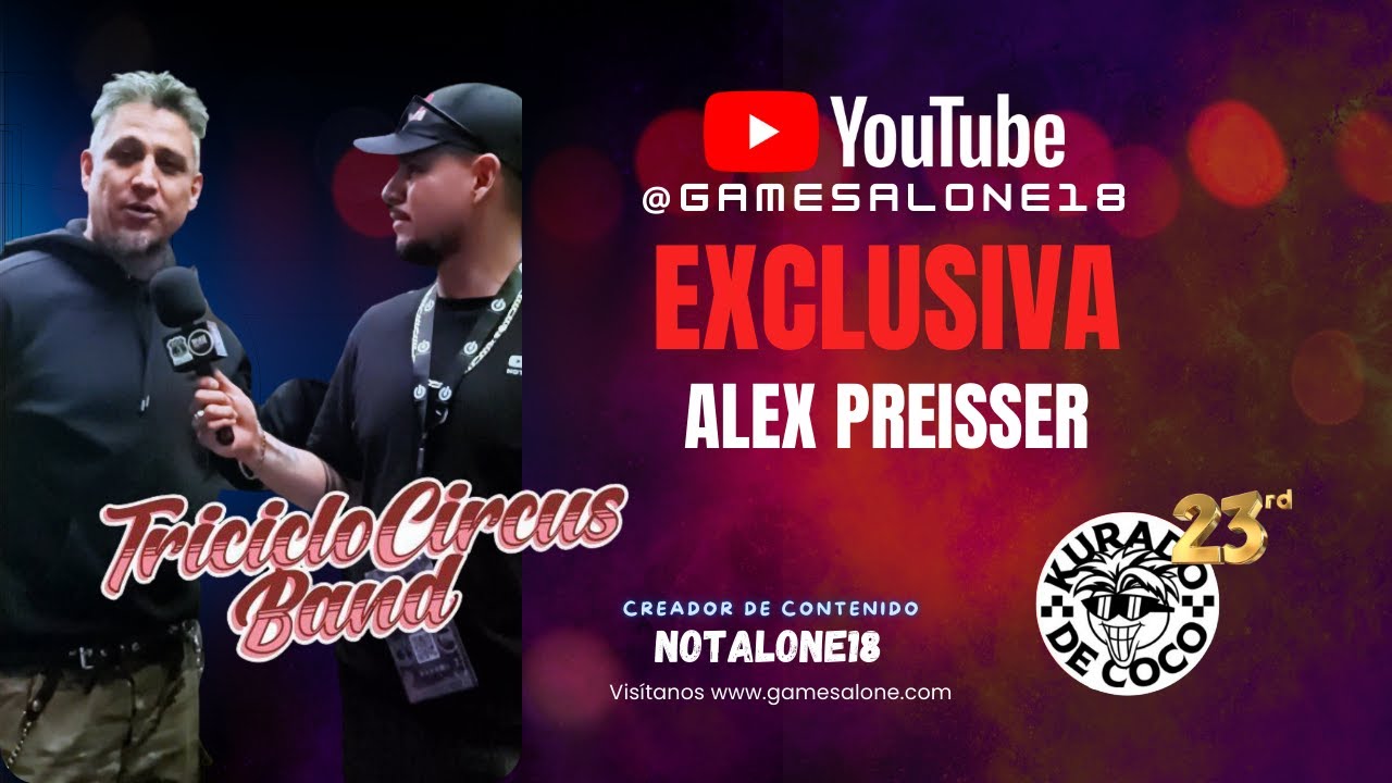 🎪 ALEX PREISSER de TRICICLO CIRCUS BAND nos habla de EL ÚLTIMO VALS en ...