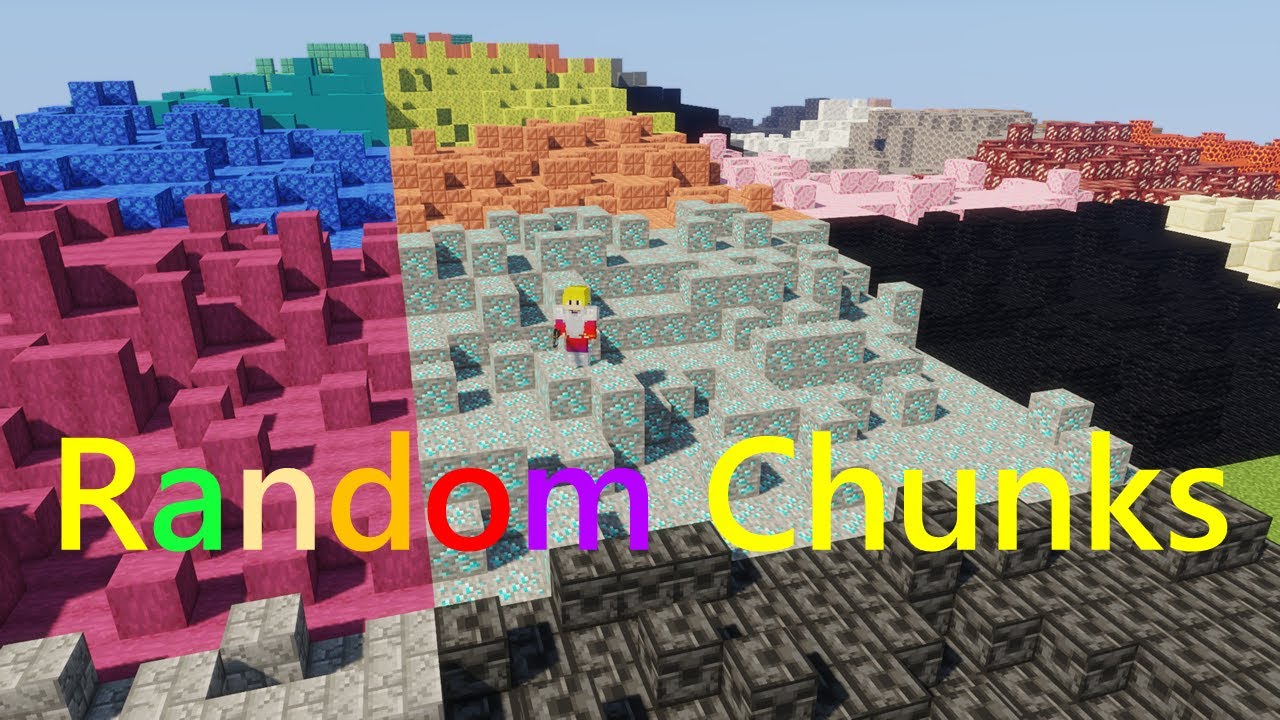 UHC, aber jeder Chunk = Random Block - YouTube