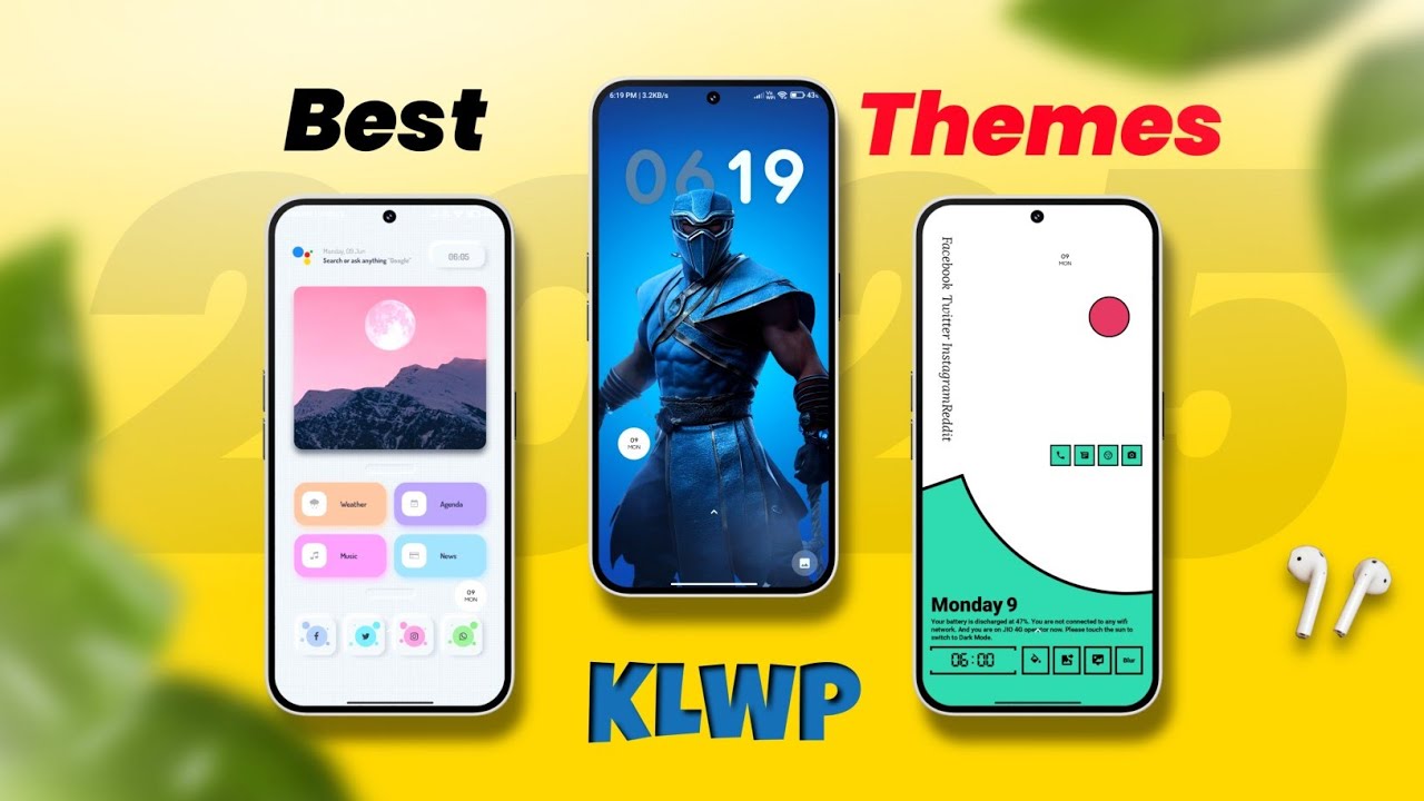 TOP 7 Best KLWP Themes For Android | That Will Blow Your Mind 🤯 Best ...