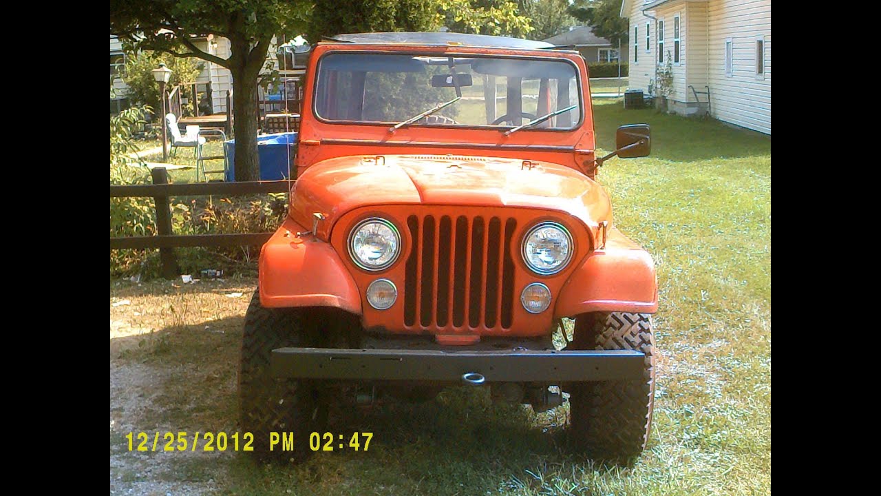 My 77 CJ5 Jeep - YouTube