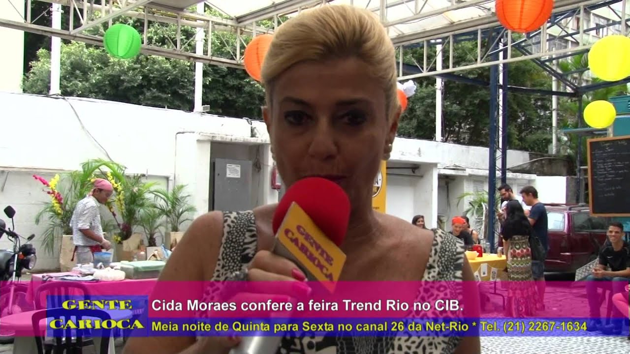 Cida Moraes confere a feira Trend Rio - YouTube