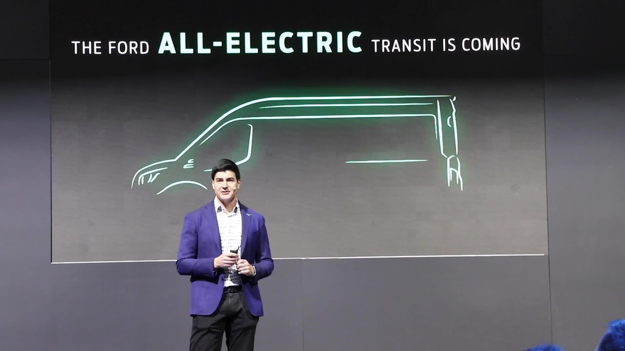 Ford Announces 2022 Model Year All-electric Transit - YouTube