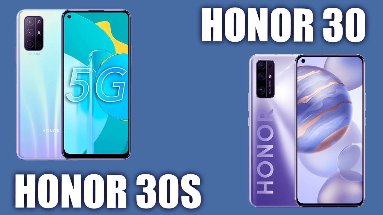 Honor 30S vs Honor 30. Что лучше? - YouTube