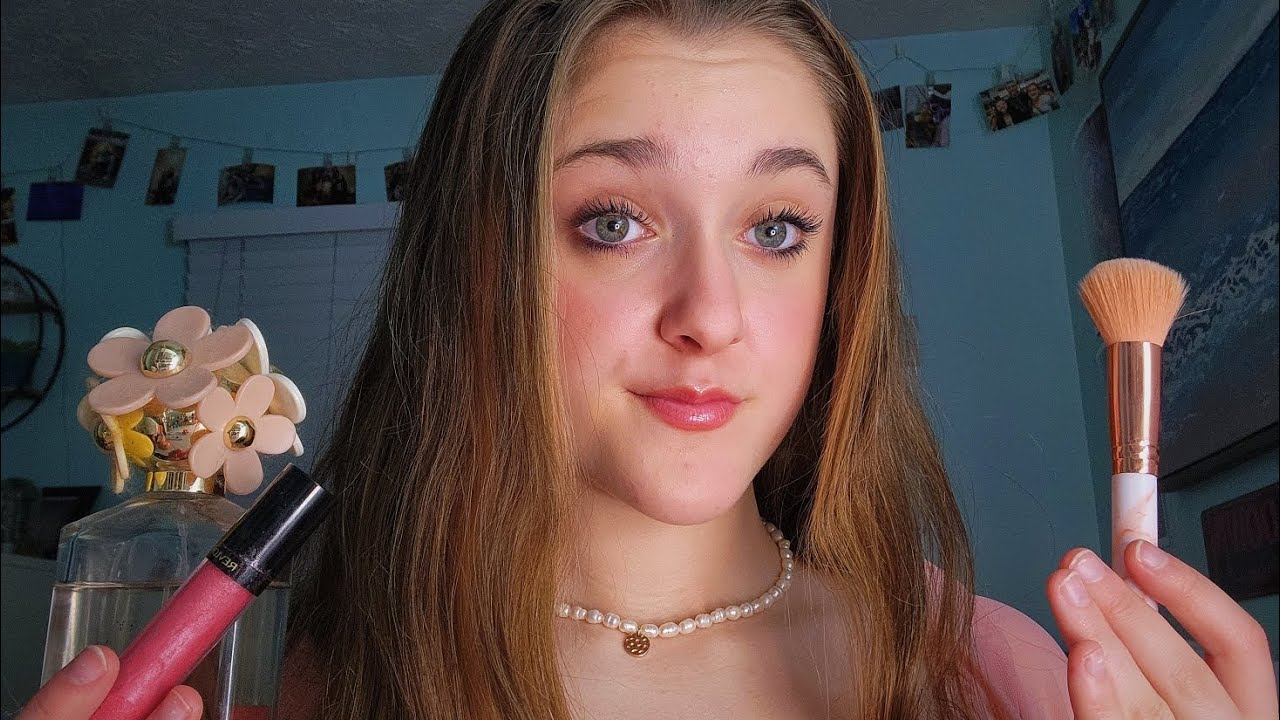 ASMR Sarah Cameron Does Your Makeup For A Pogue Party! 🌤 (OBX ROLEPLAY ...