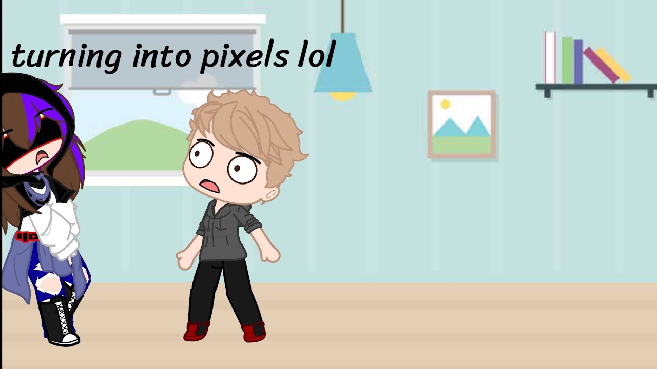 turning into pixilated characters | meme | original - YouTube