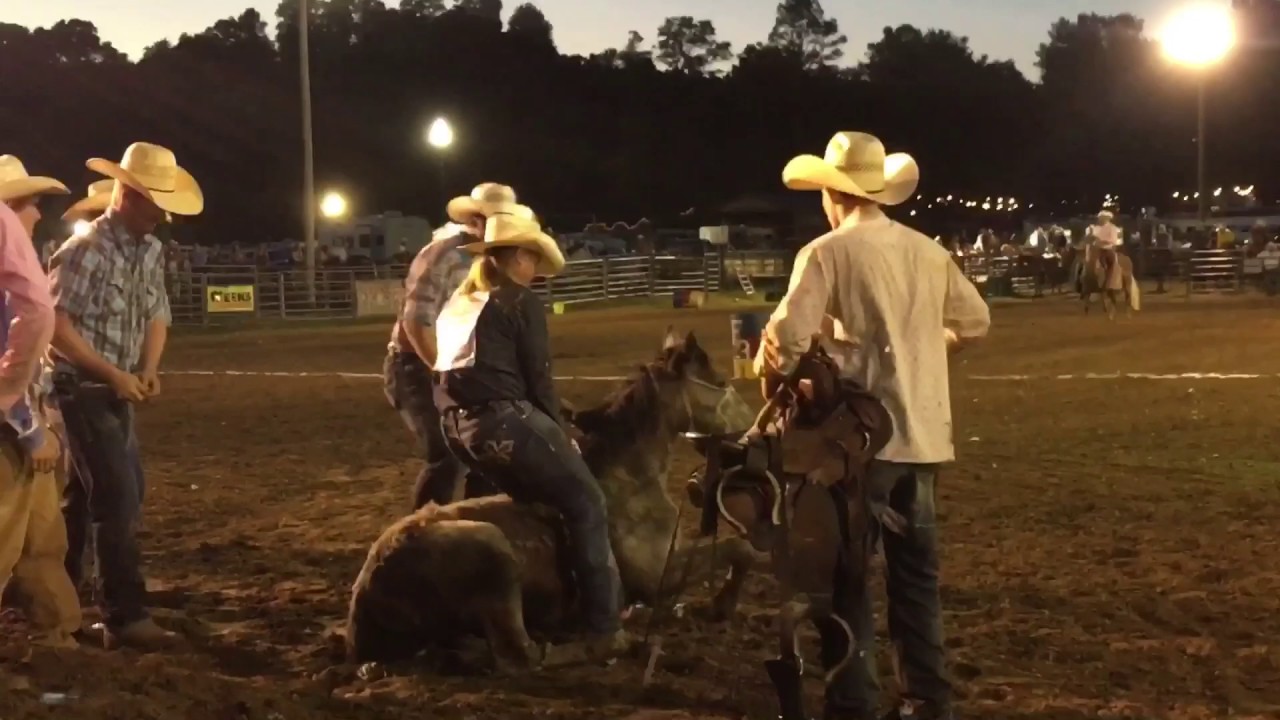 Christina Riddle - Rand Rodeo Company - Rock Bottom All Girl 2017 - YouTube