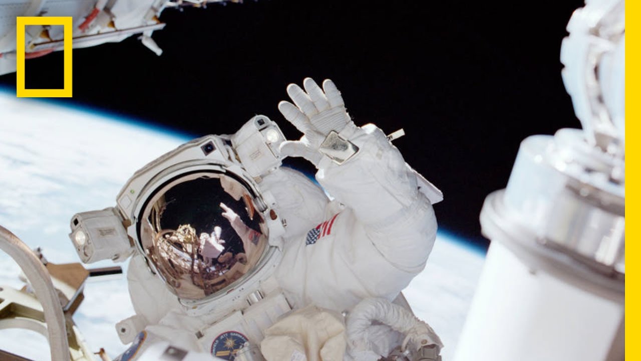 Astronauts Gold Helmets