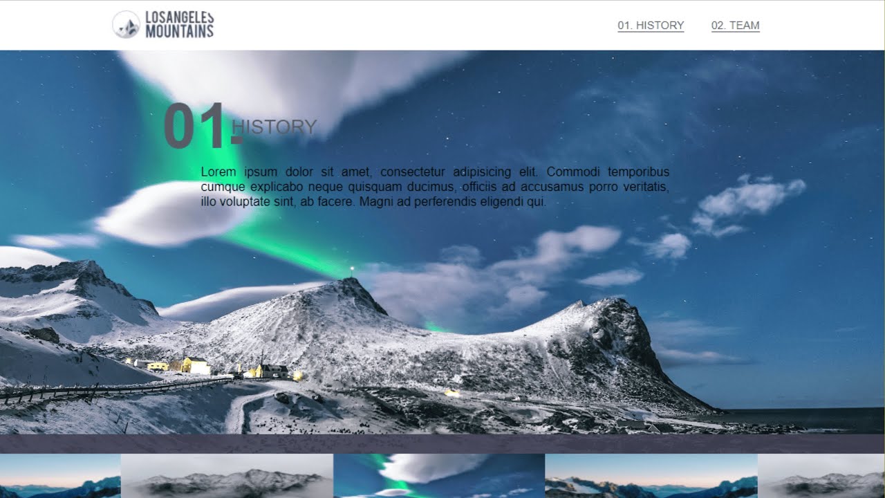 Absolute Beginners Project Simple Webpage Using Html And Css Codeexpress Youtube 5509