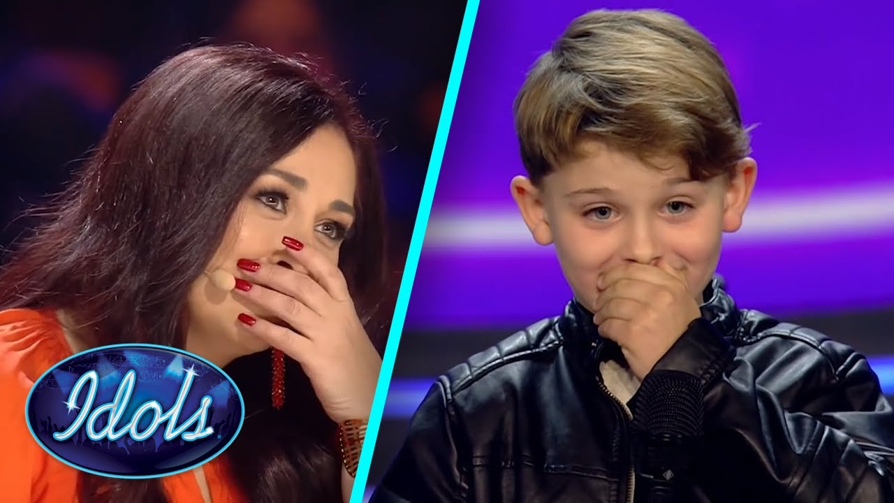 Kid Singer Leaves Idol Judge In Tears 🥹 - YouTube