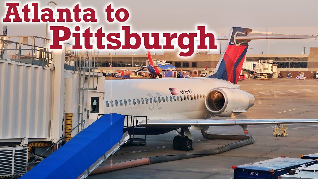Full Flight: Delta Air Lines B717 Atlanta to Pittsburgh (ATL-PIT) - YouTube