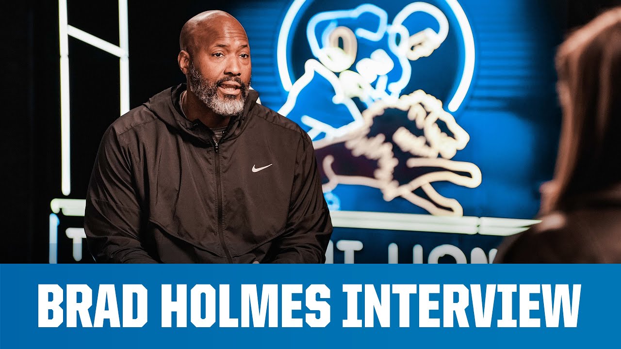Brad Holmes end of season interview | Detroit Lions - YouTube