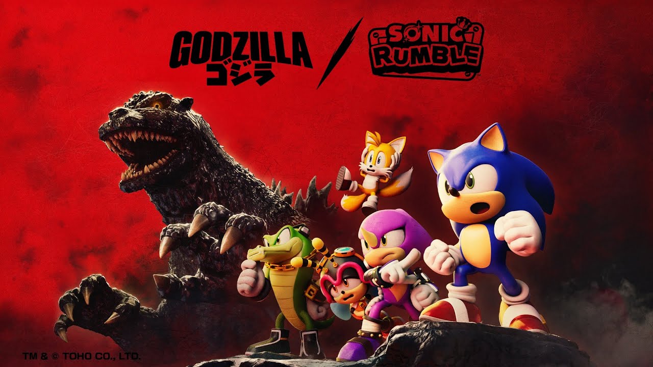 Sonic Rumble & Godzilla Crossover Trailer - YouTube