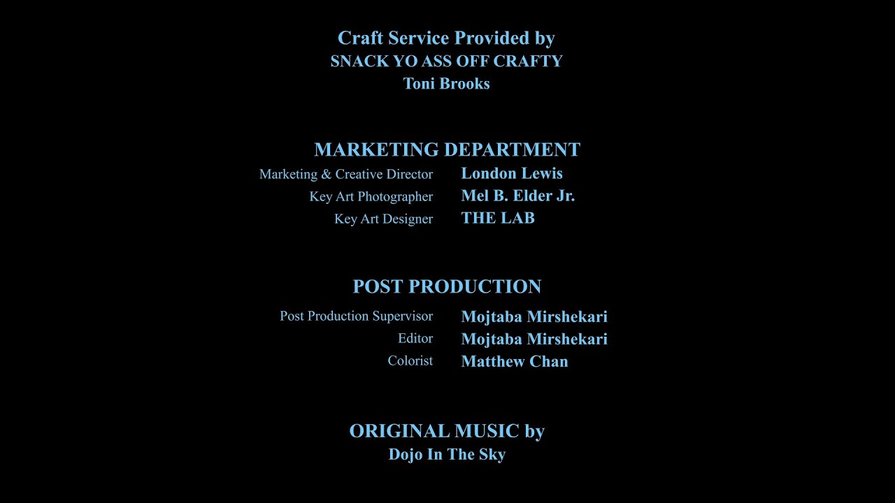End Credits Sequence for a movie | Created by Gusai Media - YouTube