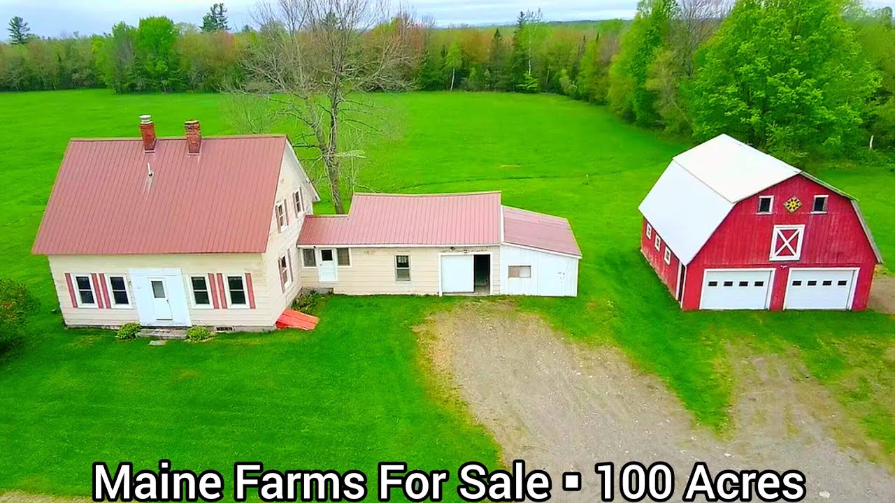 Maine Farms For Sale | 100 Acres | Maine Real Estate For Sale | Maine ...
