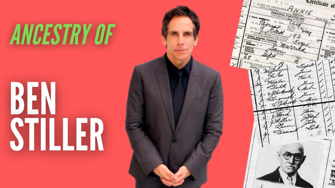 Genealogy of Ben Stiller | Famous Jews - YouTube