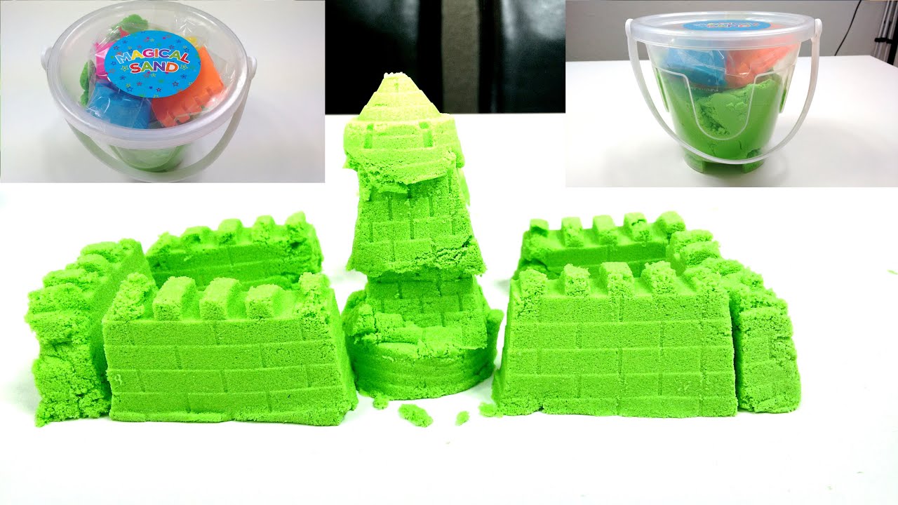 Magical Sand | Fun Magic For Kids | How To Make A Sandcastle - YouTube