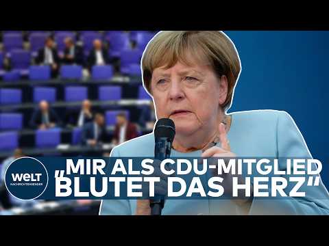 DEUTSCHLAND: „Mir blutet das Herz!“ Angela Merkel schockiert über AfD-Kantersieg